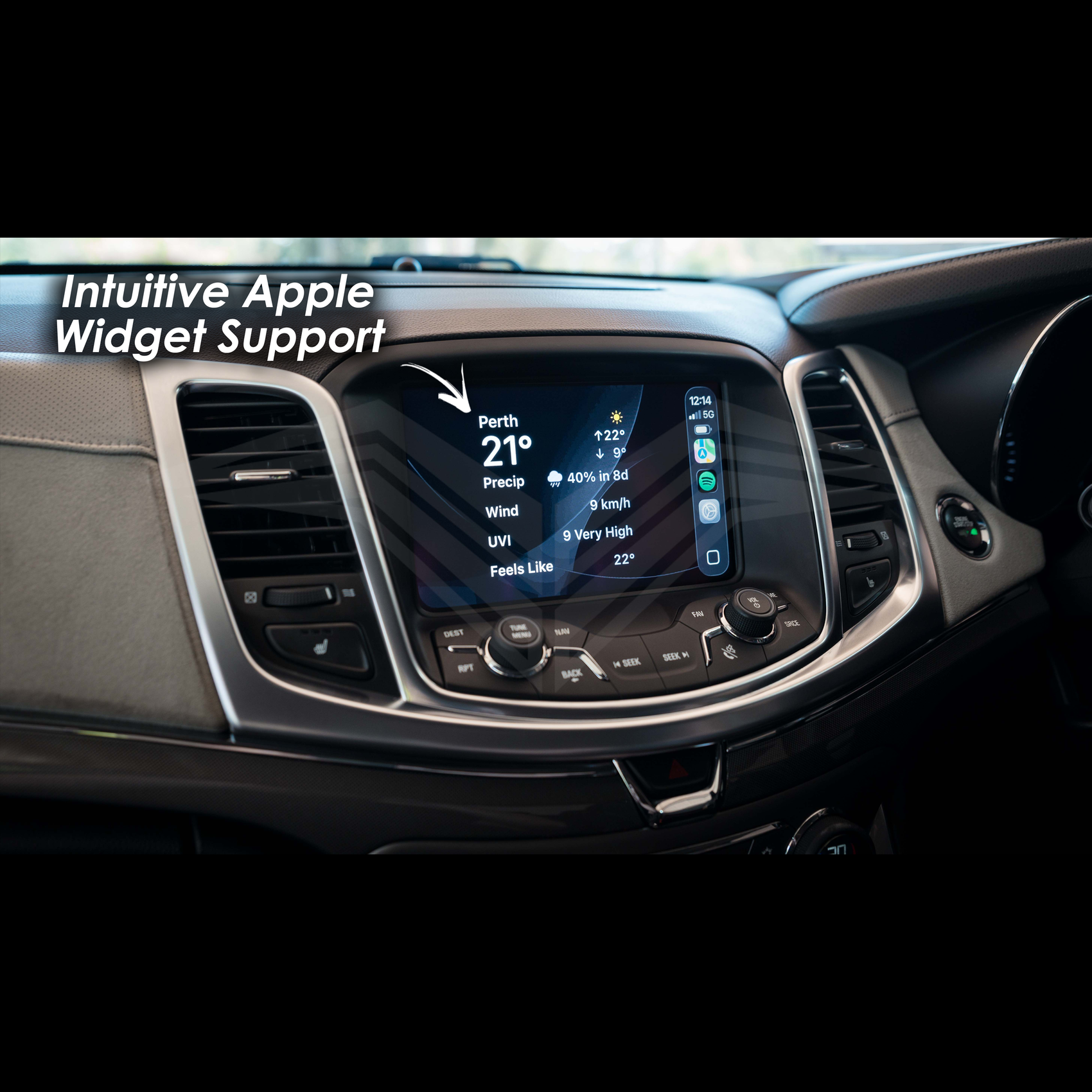 Holden VF MyLink Commodore Wireless Apple CarPlay & Android Auto Integ